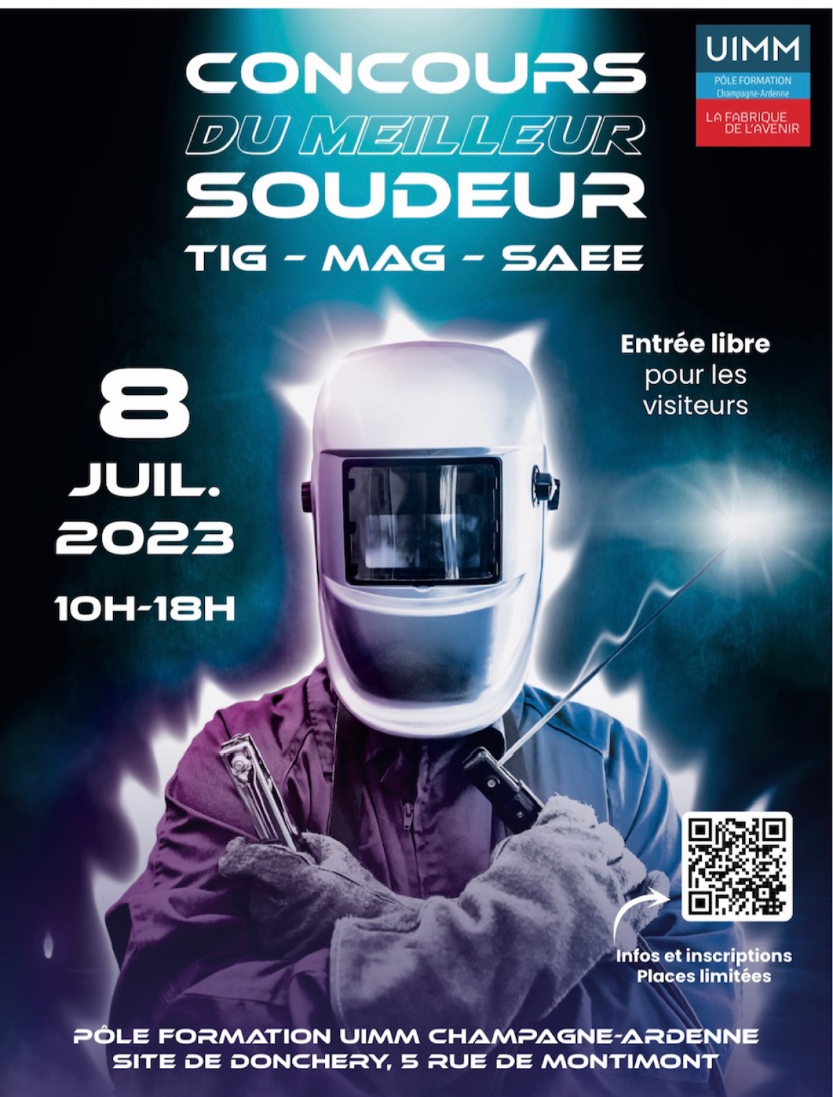 Radio 8 Ardennes | Donchery : Le Pôle Formation UIMM lance le « Concours du Meilleur Soudeur