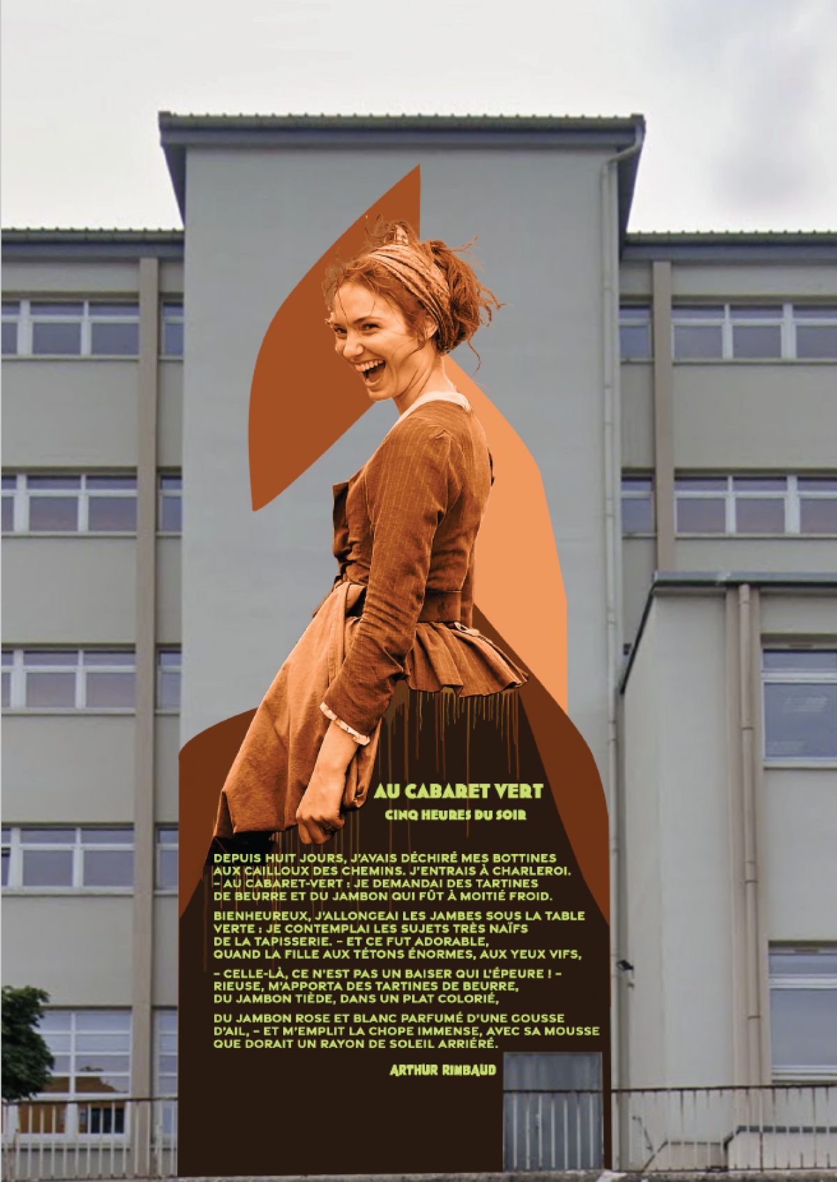 Radio 8 Ardennes | Réalisation de la 17ème fresque du parcours Rimbaud ...