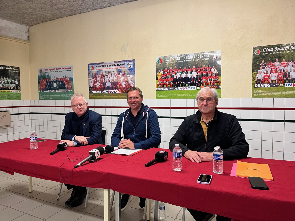 Radio 8 Ardennes | Un projet de reprise du CSSA porté par l'Ardennais Teddy Pellerin dévoilé ...