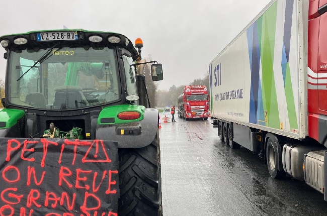 Radio 8 Ardennes | Ardennes : Nouvelle mobilisation des agriculteurs à l'appel de la FDSEA et des JA